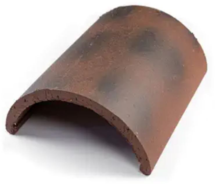 Marley Acme 1/2 Rnd Ridge 305mm Red Smooth